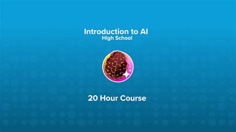 Introduction To AI For High School Overview CodeHS