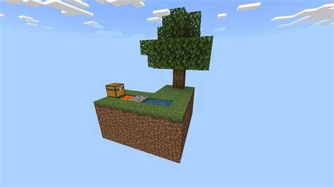 New Custom Skyblock Map With World Download YouTube