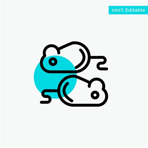 Closing Testing Test Closing Test Turquoise Highlight Circle Point Vector Icon 14431238 Vector