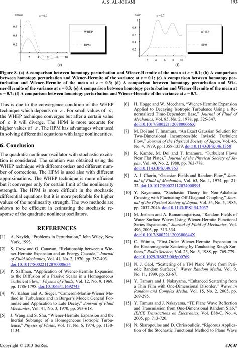 Stochastic Oscillators With Quadratic Nonlinearity Using Whep And Hpm Methods