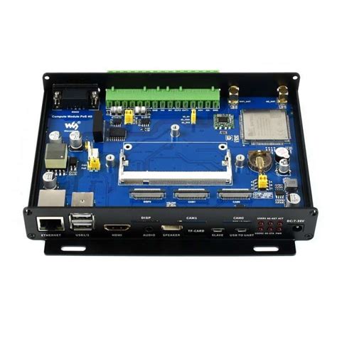Industrial IoT Mini Computer Add Ons G PoE Based On Raspberry Pi Compute Module CM CM WS