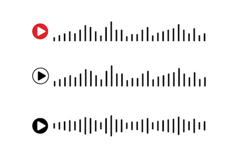 Premium Vector Sound Wave Icon Podcast Player Interface Music Symbol