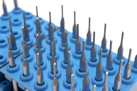 Drill Bits For A CNC Machine Stock Image Image Of Machine Metal 254771957