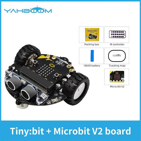 Yahboom Car Kit Cost Effective Maker Educational Bbc Microbit V2 Stem