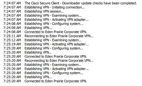 Meraki Anyconnect Secure Client Connecting Disconnecting During Startup The Meraki Community