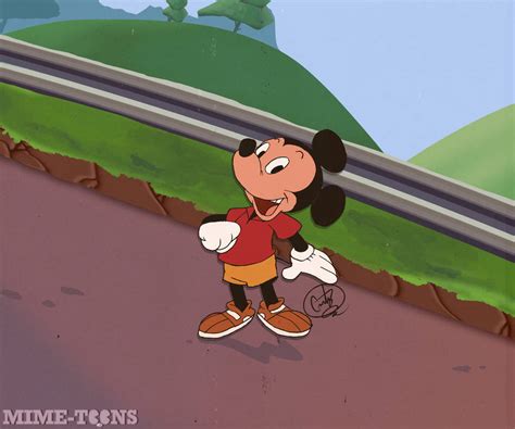 A Goofy Mouse By Giu8520 On Deviantart