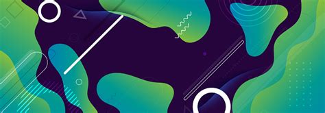 추상적 인 파란색과 녹색 그라데이션 유체 파 배경기기학적 모양 현대 미래지향적 배경 방문 페이지 책 표지 브로셔 전단지 잡지 모든 브랜딩 배너 헤더 프리젠 테이션 및 벽지