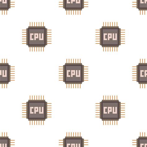 Cpu Pattern Seamless Vector 15662454 Vector Art At Vecteezy