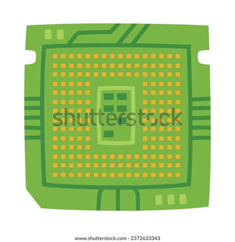 Cpu Socket Cpu Slot Personal Computer Stock Vector Royalty Free 2372633343 Shutterstock