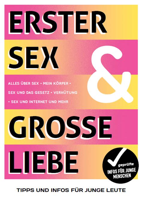 Erster Sex Und Gro E Liebe Jugendinfo