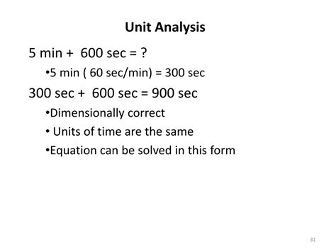 Ppt Units Of Measurements Conversion Factors Dimensional Analysis