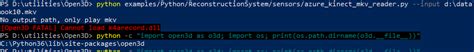 cannot load k4arecord dll · issue 1240 · isl org open3d · github