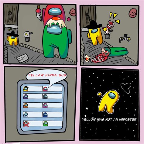 Among Us Meme Stickers Among Us Comic Meme