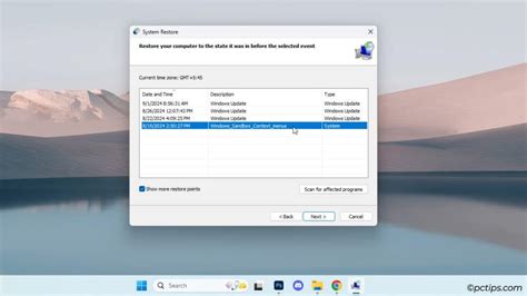 How To Restore Windows Back To An Earlier Time With System Restore