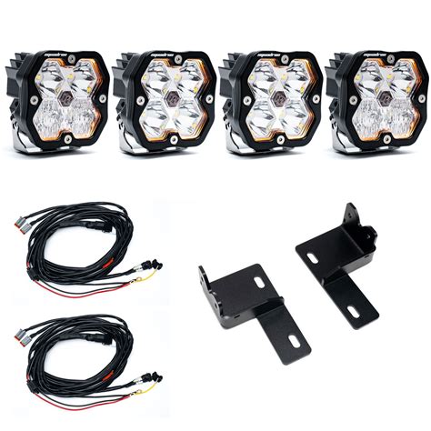 Baja Designs Squadron 20 Sport Behind The Grille Light Kit Toyota 2