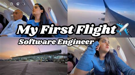 My First Flight Experience ️ ️🥹 Youtubeshorts Softwareengineer