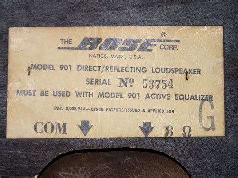 Seventies Stereo Bose 901 Update