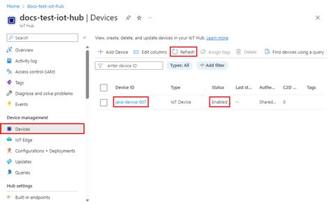 Quickstart Provision A Simulated Symmetric Key Device To Microsoft Azure Iot Hub Azure Iot