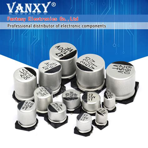 10 Chiếc 16v1000uf 10 10 Mm Smd Nhôm Điện Phân Tụ 16v 1000uf 10uf
