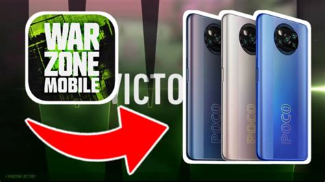 گیم پلی وارزون موبایل Poco X3 پوکو اکس ۳ شیائومی