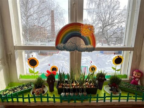 Огород на подоконнике отличный способ расширить представления детей о том как ухаживать за