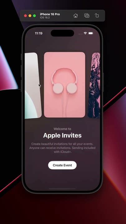 Lets Recreate Apple Invites App Onboarding Ui Using Swiftui Youtube