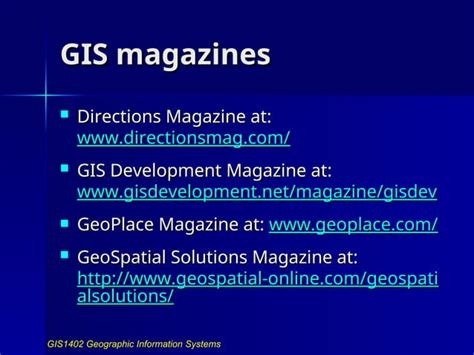 Lecture01 Introduction Gis Evolution Ppt