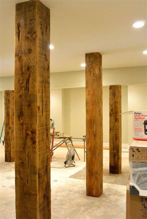 Basement Support Columns