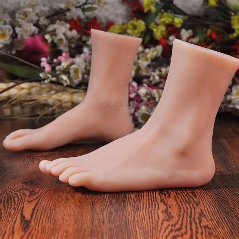 Sexy Female Realistic Mannequin Foot Female Sexy Feet High Quality New Silicone Foot Mannequin