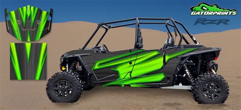 Polaris Rzr Xp 4 1000 Decal Kits Design 6