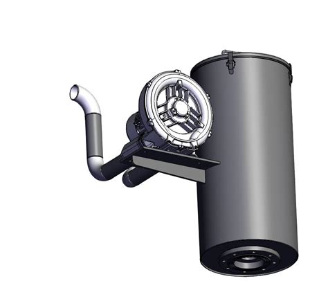 油雾收集器烟水雾过滤器净化立式加工中心车床铣床 SOLIDWORKS 2017 模型图纸下载 懒石网