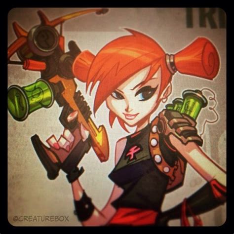 CreatureBox Trixie Design Work From Disneys Slugterra