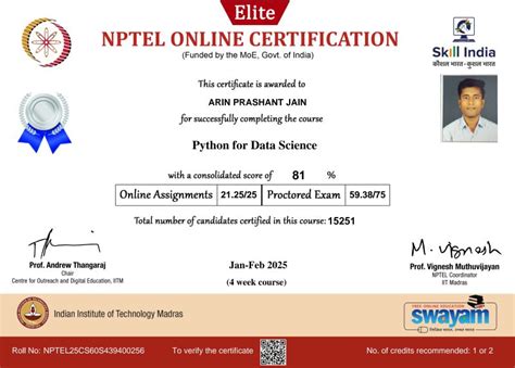Python Datascience Nptel Arin Jain 15 Comments
