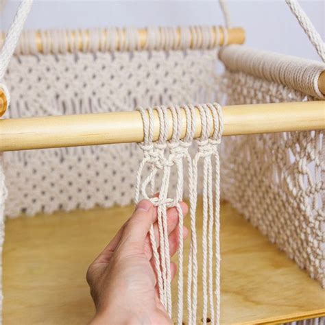 Diy Macrame Baby Swing With Pattern Artofit