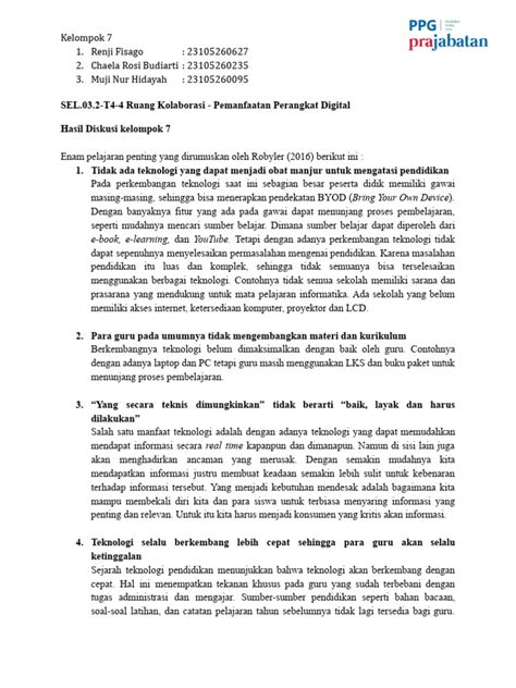Sel 03 2 T4 4 Ruang Kolaborasi Pemanfaatan Perangkat Digital Pdf