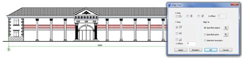 how can i align objects horizontally or vertically gstarcad