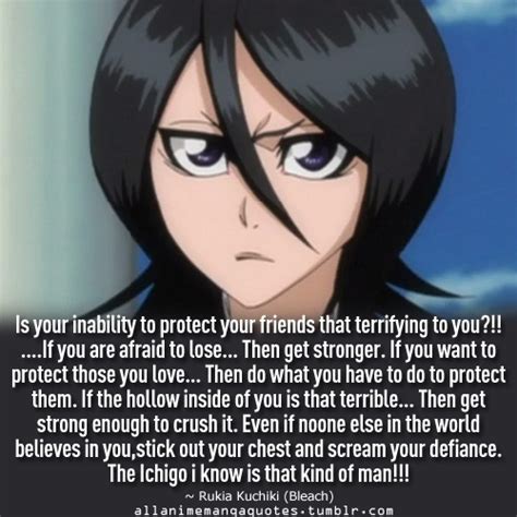 Bleach Rukia Quotes Quotesgram