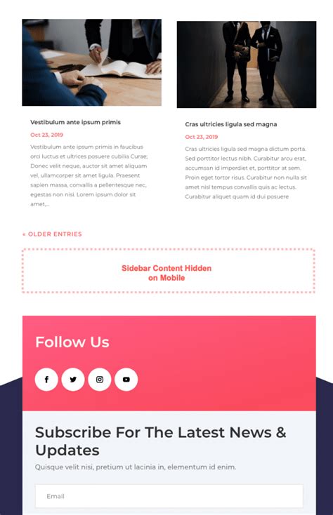How To Optimize Your Sidebar On Mobile Using The Divi Theme Builder