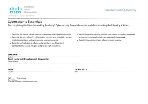 Cybersecurity Cisconetworkingacademy Skilldevelopment