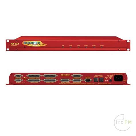 Sonifex RB A Studio On Air Switcher ProFM Broadcast