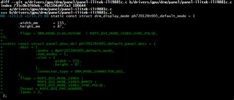Ilitek Ili9881c Mipi Lcd Panel Not Work On Imx93 Nxp Community