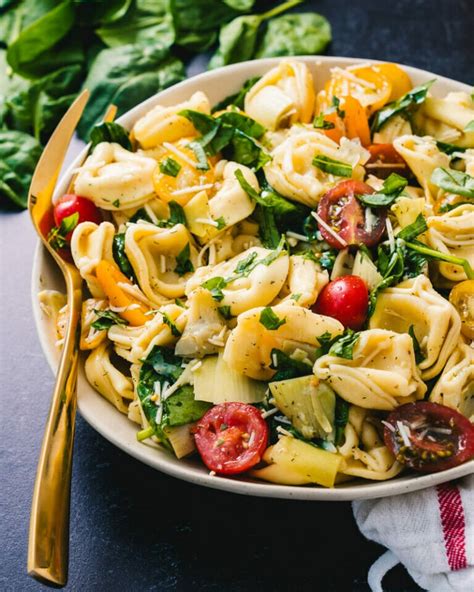Easy Tortellini Salad A Couple Cooks