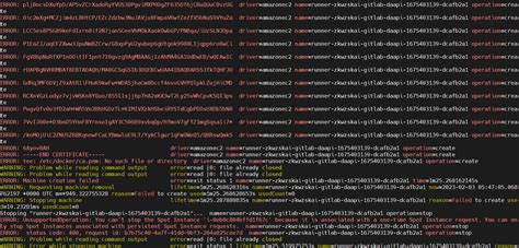 Failed To Create New Ec2 Instances Using Gitlab Runner · Issue 683