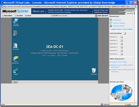 Under The Stairs Powershell Online Virtual Lab