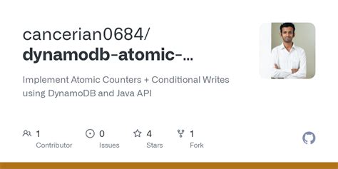 Github Cancerian0684dynamodb Atomic Updates Implement Atomic Counters Conditional Writes