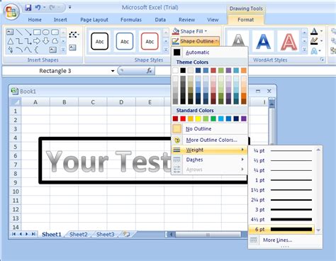 Apply An Outline To Wordart Text Wordart Wordart Clip Art Shape
