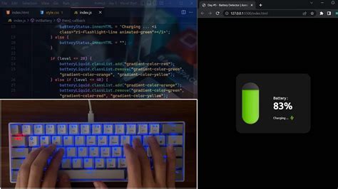 How To Detect User Device Battery Using Javascript With Source Code