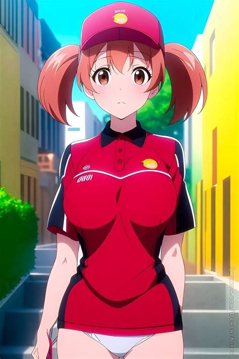 Hataraku Mao Sama Chiho Sasaki Chicas Anime Maou Sama Fotos De Mujeres Hermosas