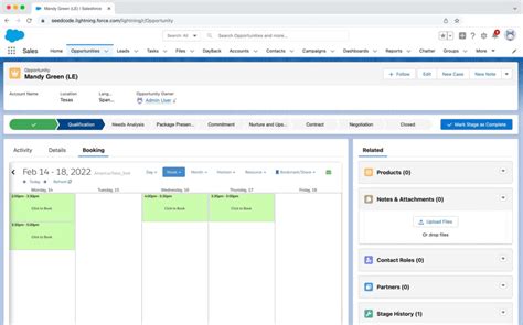 Scheduling Recommendations In Salesforce Dayback