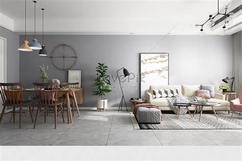 스칸디나비아 현대 거실 디자인 배경 사진 및 창의적인 일러스트 무료 다운로드 Lovepik
